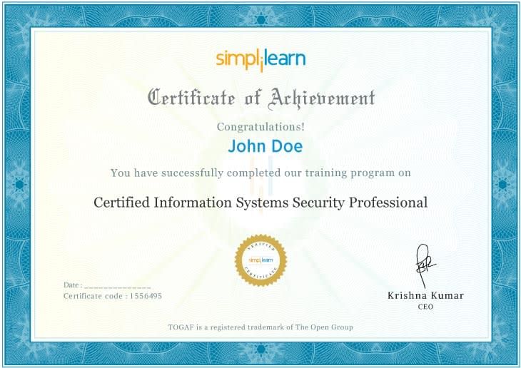 Best CISSP Certification Training Course Online [2025]