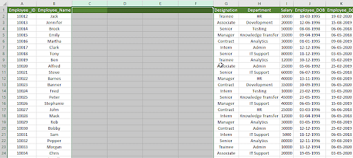 The Perfect Guide To Learn How To Add Columns In Excel | Simplilearn
