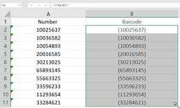 Barcode Erstellung Eigene Barcodes Mit Excel Erstellen Vorlage Earnca