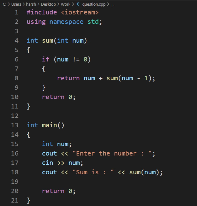 What Is Recursion In C Types Its Working And Examples Simplilearn
