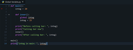 Defining A Global Variable In Python Loss Of A Grandparent Quote