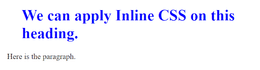 Inline CSS Guide How To Use Inline Styles Simplilearn