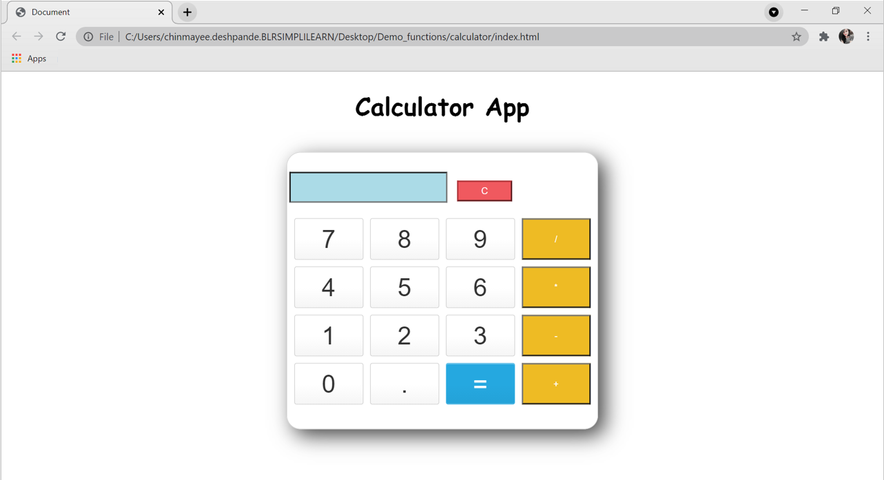 How To Make Calculator In Javascript Simple Calculator Using Javascript