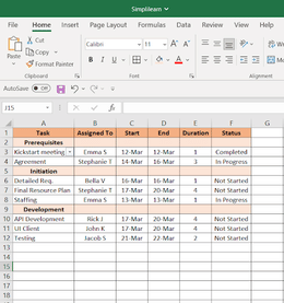 How To Create A Project Management Tool In Excel