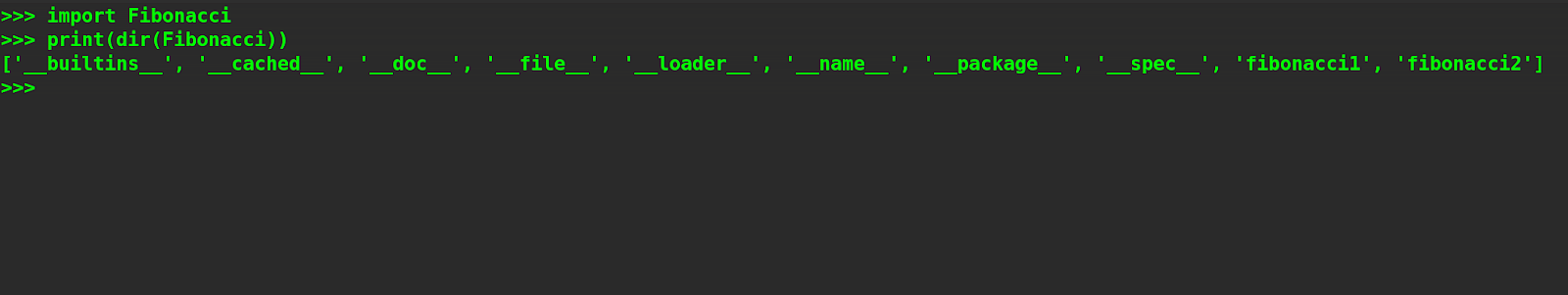 Modules Python Modules Python