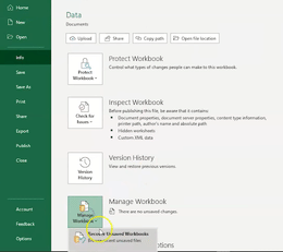 How To Recover An Unsaved Excel File Easy Steps Simplilearn