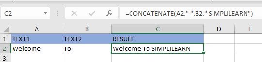 How To Use Concatenate In Excel With Syntax And Examples