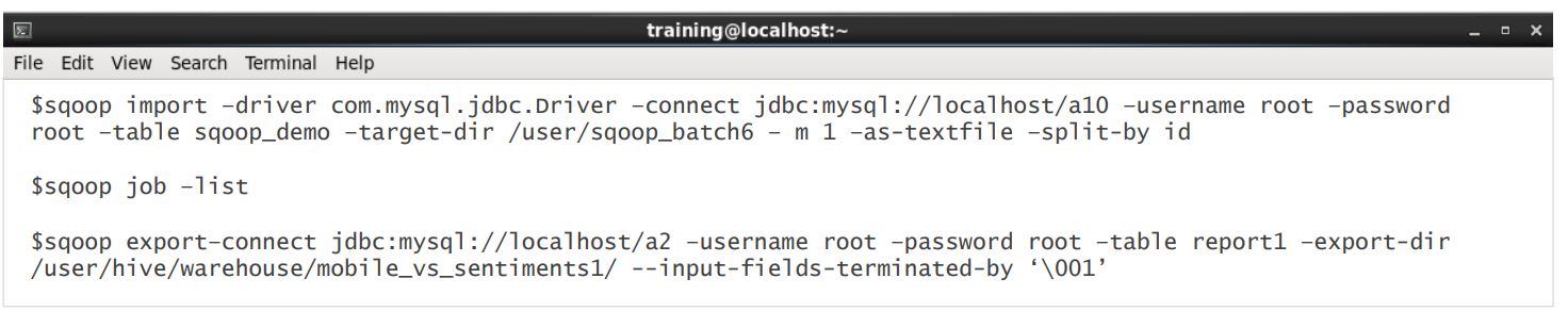 Mapreduce And Sqoop Tutorial Simplilearn 