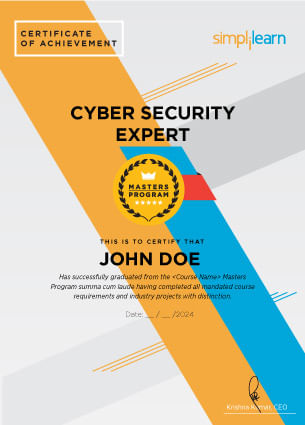 Cyber Security Expert Certification Training Course 2024 | Simplilearn