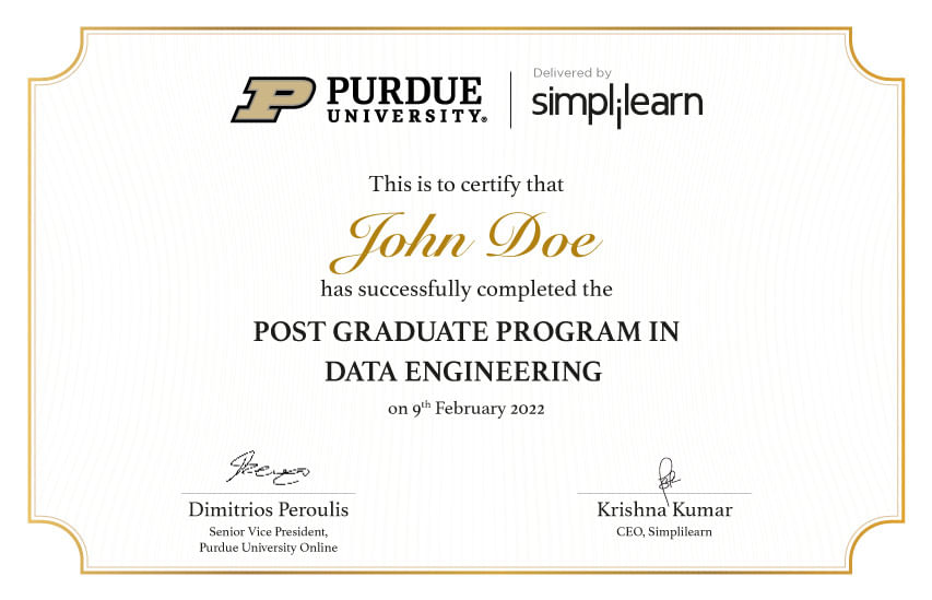 Data Engineering Course Online | Data Engineering Certification