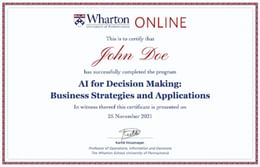 AI Program For Professionals Artificial Intelligence Program