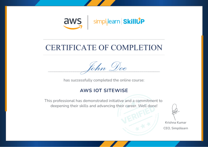 Free AWS IoT SiteWise Course