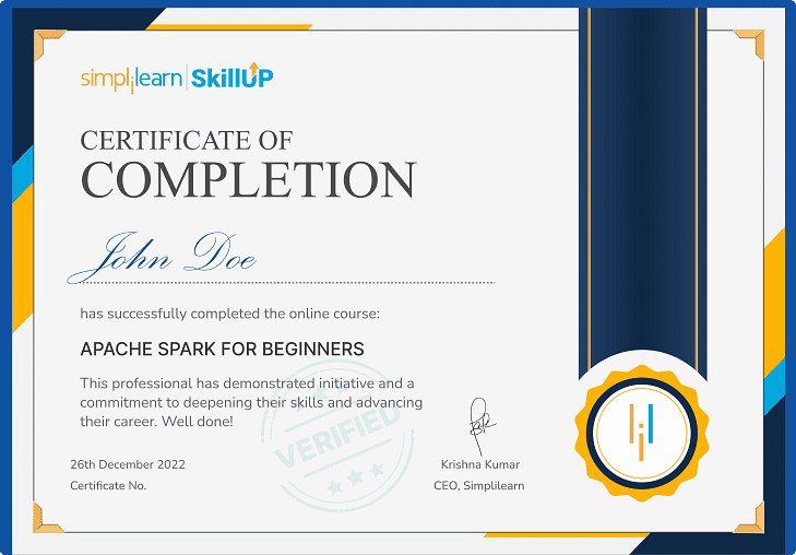 Learn Apache Spark with Free Certification Online Learn Apache Spark with Free Certification Online