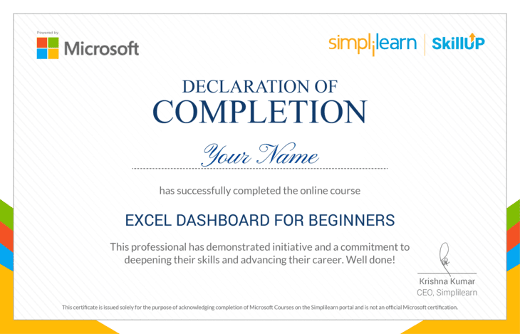 Free Excel Dashboard Course: Master Data Visuals
