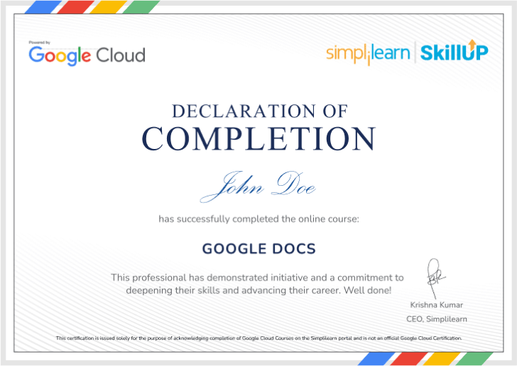 Free Google Docs Course: Document Mastery [2024]