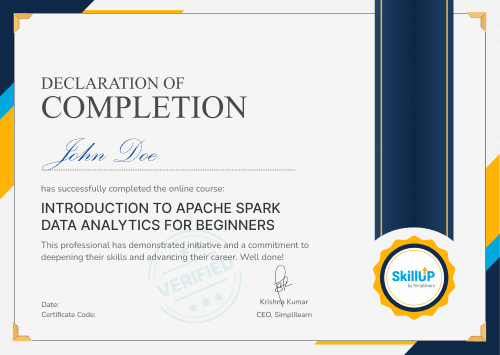 Free Online Course to learn Big Data Analytics with Spark