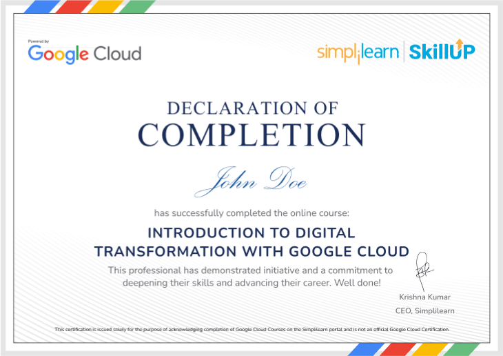 Free Google Digital Transformation Course [2024]