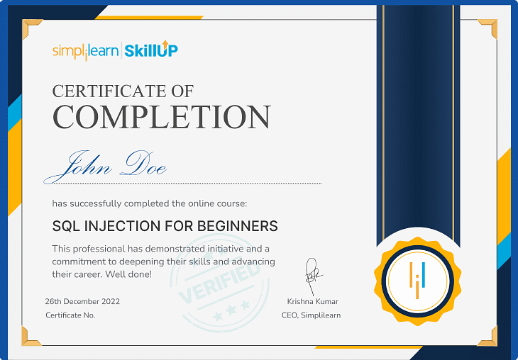 Free Sql Injection Course Master Cybersecurity Skills