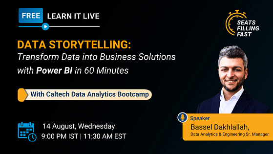 Webinar: Transform Data into Business Solutions with Power BI Webinar: Transform Data into Business Solutions with Power BI
